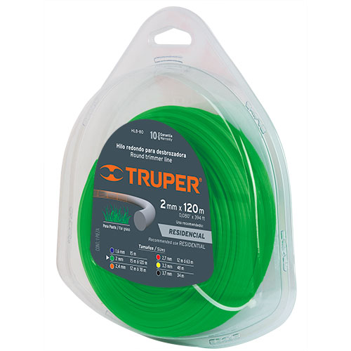 Grupo Ferretero CHC :: Hilo redondo para desbrozadora, 120 m largo ,2 mm, blister