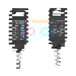 13417 / A-5256 TRUPER Adaptador para matraca de cuadro 1/4' a cuadro 3/ ...