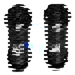 40119 / CAB-8N-500 TRUPER Metro de cable THHW-LS 8 AWG negro en carrete ...