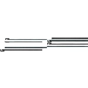 44328 / CIN-5030N TRUPER Bolsa con 50 cinchos plásticos 50 lb, 300x4.5 ...