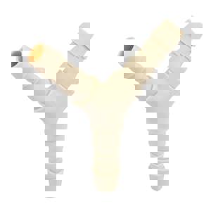 48558 / CM-772 TRUPER Yee inserción 1/2' de polipropileno, Foset