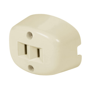 46108 / COSO-S TRUPER Contacto de sobreponer sencillo sin tierra, Volteck