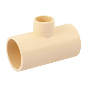 45072 / CPVC-722 TRUPER Tee reducida central de CPVC 3/4' x 3/4' x 1/2', Foset