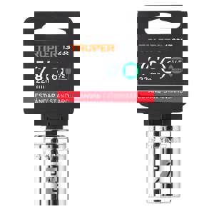 13238 / D-1228-H TRUPER Dado de 7/8', 6 puntas, cuadro 1/2', Truper