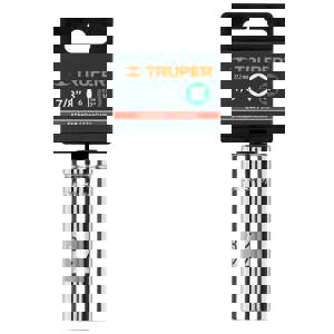 13331 / D-1228-HL TRUPER Dado largo de 7/8', 6 puntas, cuadro 1/2', Truper