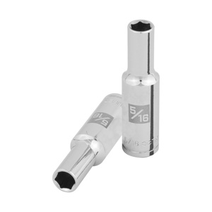 100990 / D-3810-HL TRUPER Dado largo de 5/16', 6 puntas, cuadro 3/8 ...