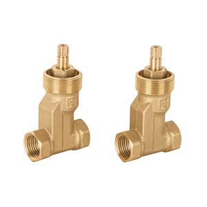 49802 / E-052SB TRUPER Juego de 2 llaves de empotrar roscables, Foset Basic