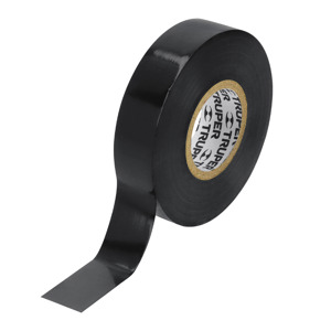 12500 / M-33 TRUPER Cinta de aislar de 18 m x 19 mm, negra, Truper