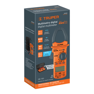10404 / MUT-202 TRUPER Multímetro para mantenimiento industrial con ...