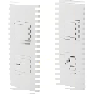 46487 / PA-APCO-OB TRUPER Placa armada contacto e interruptor, línea ...