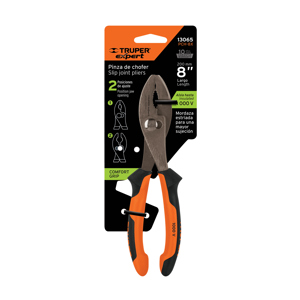 13065 / PCH-8X TRUPER Pinzas de chofer 8' mango Comfort Grip, Truper Expert