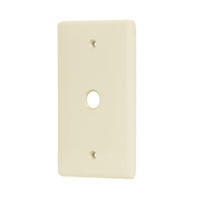 46403 / PPAN-S TRUPER Placa de ABS pasacable, Standard, marfil, Volteck