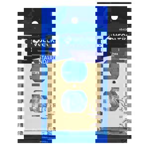 46406 / PPDO-S TRUPER Placa de ABS dúplex, Standard, marfil, Volteck