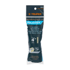 13911 / R-ROPI-420N TRUPER Felpa para mini rodillo de poliéster 4' x 3/ ...