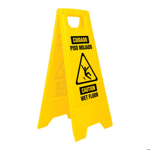 23020 / RESBA-60P TRUPER Letrero de piso resbaloso, 60 cm, Klintek