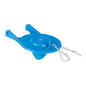 40172 / SA-010 TRUPER Sapo de 3' de PVC para WC, azul con cadena ...