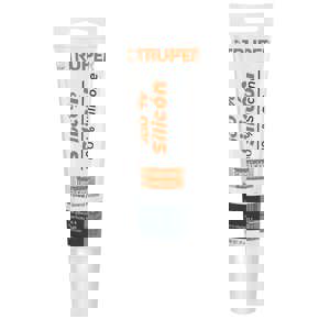 17559 / SIL-100T TRUPER Sellador transparente 100% silicón de 280 ml, Truper