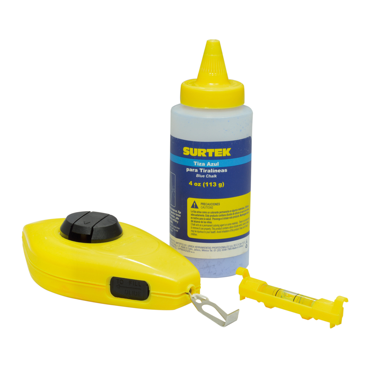 Surtek-130562 / 130562 TRUPER Juego de tiralíneas plástico 15 m, con ...