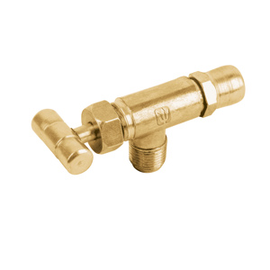 49976 / VGH-555 TRUPER Válvula horizontal de latón 1/8' para gas LP ...