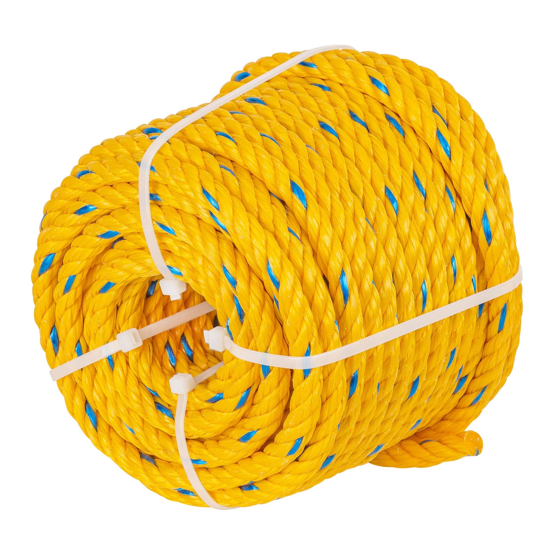 40095 / CUE-101M Fiero Metro de cuerda amarilla de polipropileno 10 mm, rollo 22m