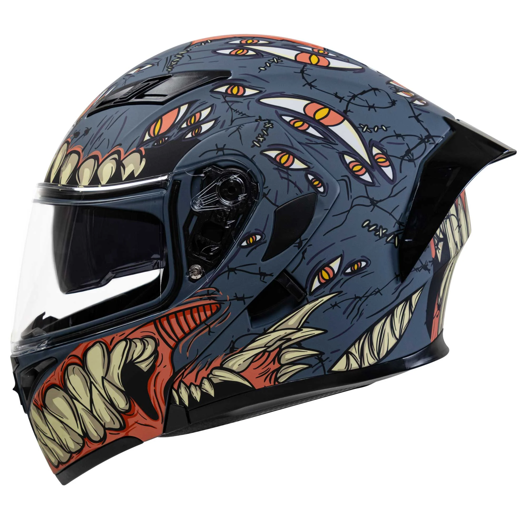 R7-7101-2196 / 7101-2196 TRUPER CASCO ABATIBLE R7 RACING UNSCARRED ...