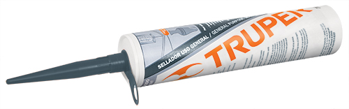 17559 / SIL-100T TRUPER Sellador transparente, 100% de silicón, 280 ml