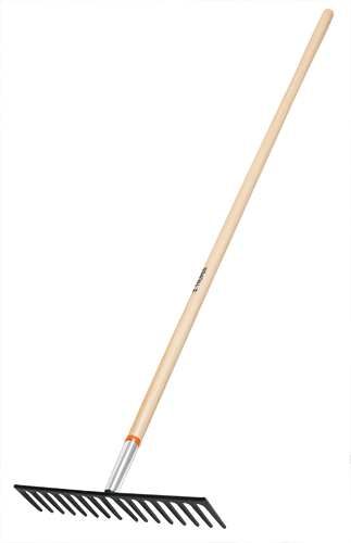 17888 / R-16MX TRUPER Truper - Rastrillo reforzado, 16 dientes, mango 50'