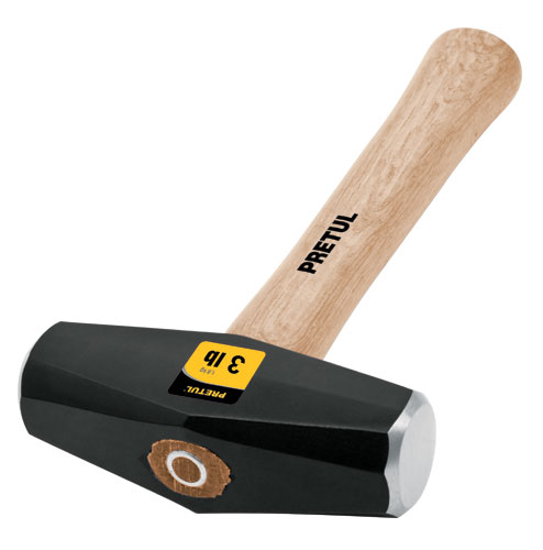 22216 / DHT-3P TRUPER Marro tipo Nevada 3 lbs. mango 10-3/4', Pretul